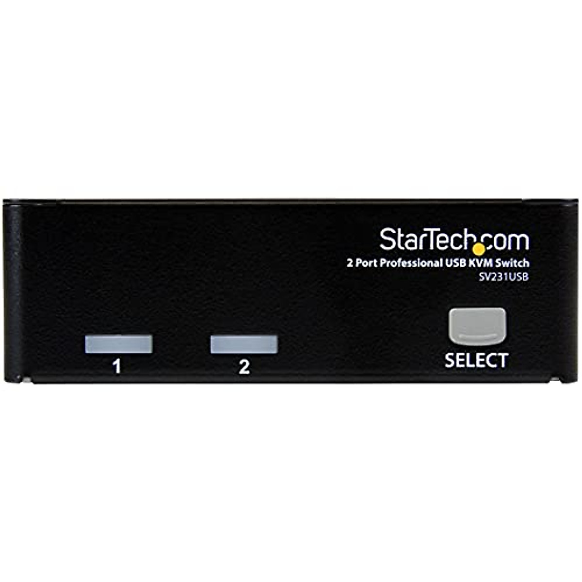 StarTech.com 2 Port VGA USB KVM Switch - VGA KVM Switch - 1920x1440 - USB 2.0 - KVM Video Switch , TAA (SV231USB)