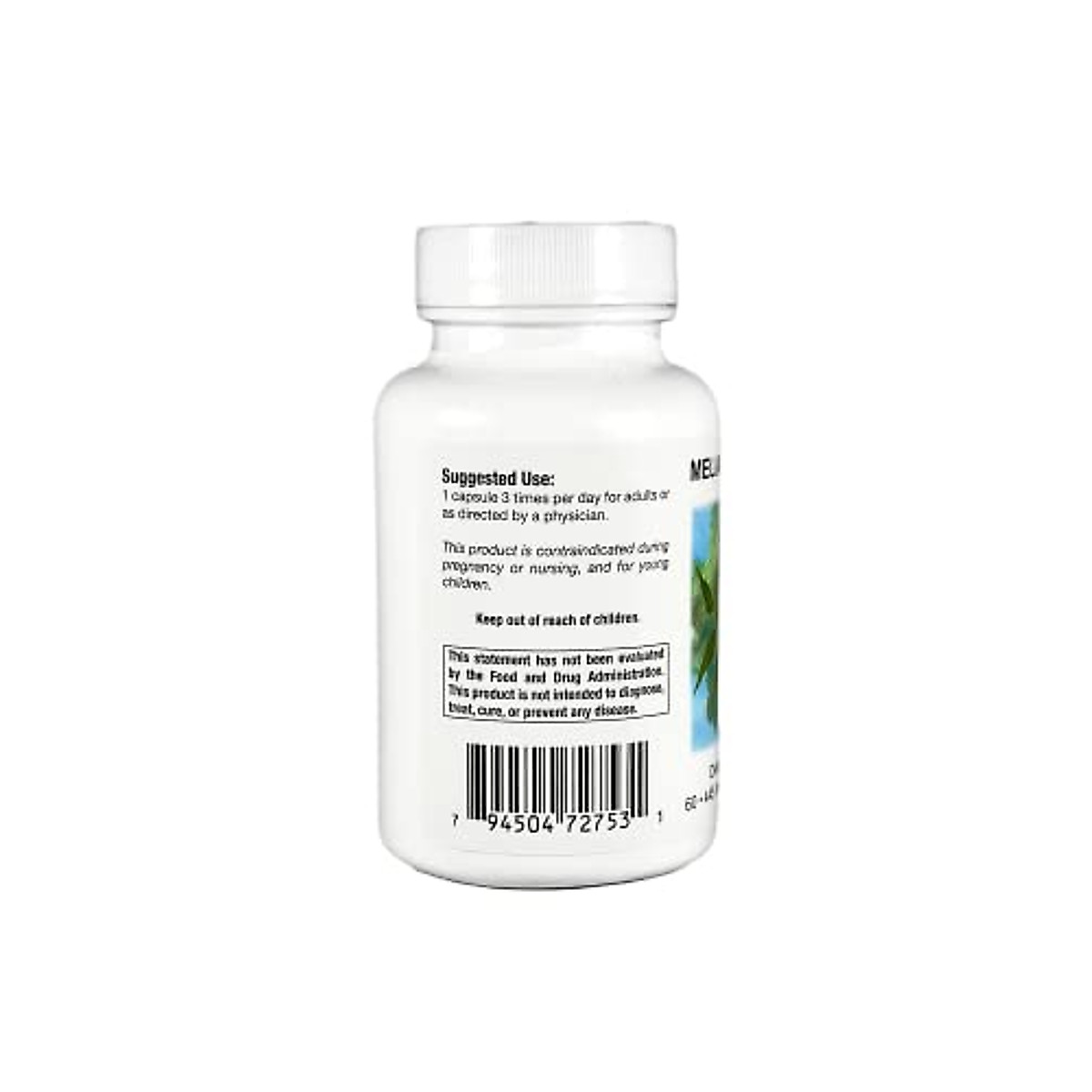 Supreme Nutrition Melia Supreme, 60 Pure Powdered Neem Leaf Vegetarian Capsules