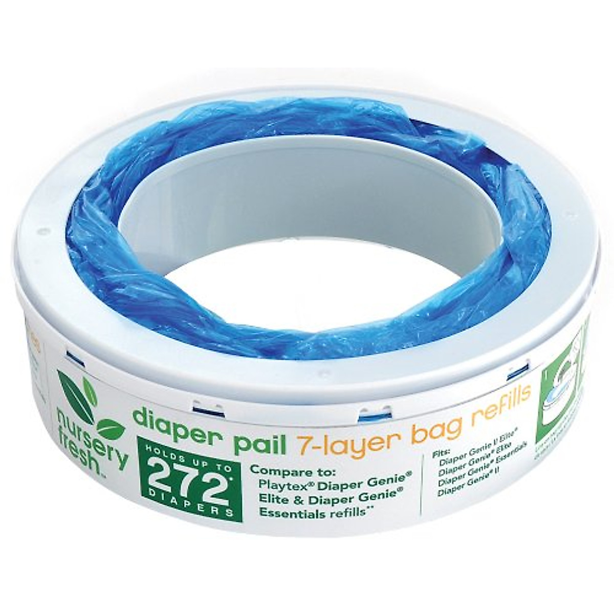 Munchkin 272 Nursery Fresh Diaper Pail Refill, 3.2 Ounce