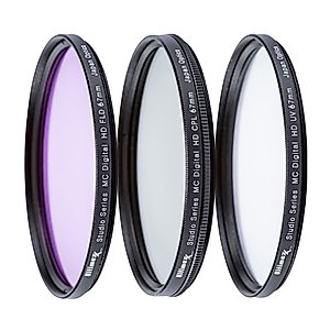 Ultimaxx 3-Piece Multi-Coated HD Professional 67mm Filter Kit (UV, FLD, CPL)