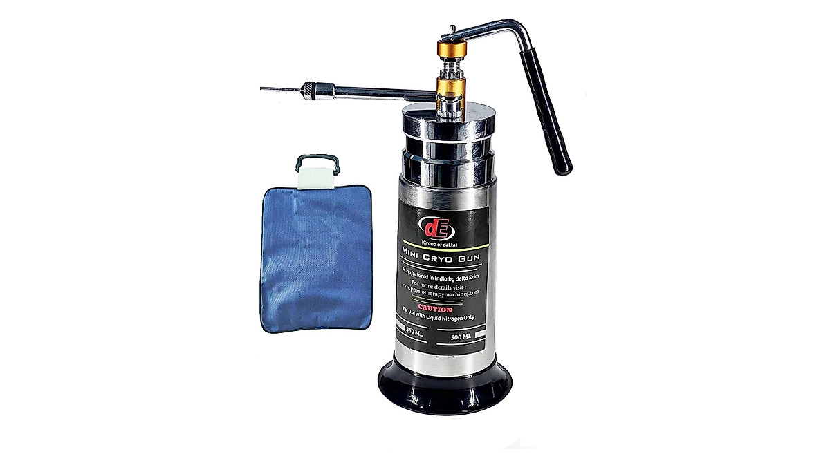 Delta Portable Mini Cryo Gun 350ml Liquid Nitrogen Sprayer for Dermatology