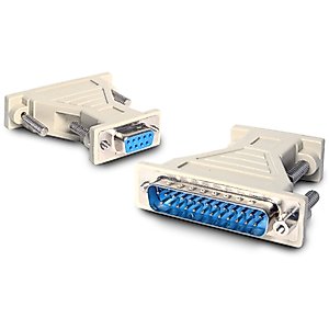 StarTech.com DB9 to DB25 Serial Cable Adapter - F/M - Serial adapter - DB-9 (F) to DB-25 (M) - AT925FM,Beige