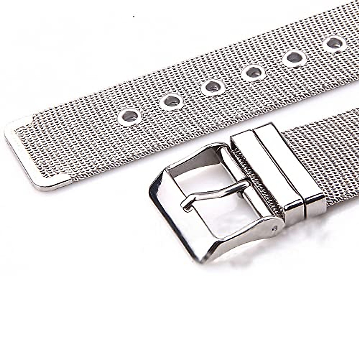 milanese Quick Release Watch Band Stainless Steel Mesh Watch Strap Watchband Replacement Bracelet Pin Buckle Design for Smart Watches 10 12 14 16 18 20 22mm ( Color : Gold , Size : 10MM )