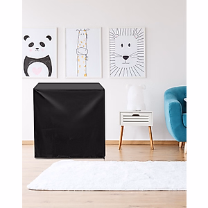 Qwork Universal Rollaway Bed Cover, 40" x 13" x 41", Thickened Storage Cover for 38 in Folding Cot Bed, Water & Dust Resistant, with 600D Fabric Zipper, Folding Bed Storage Cover Bed Protector