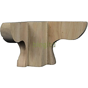 BingLTD - 5 3/4" Unfinished Hardwood Sofa Legs - Set of 4 (T-PFP-PED-RW)