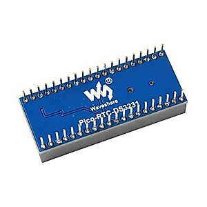 Precision RTC Module for Raspberry Pi Pico Mini Board, Incorporates High Precision Real-Time Clock Chip DS3231, Uses I2C Bus for Communication, with Female Pin Header Stackable Design