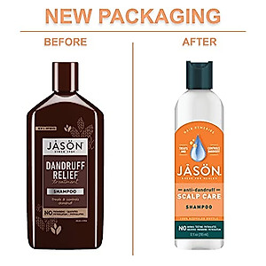 Jason Dandruff Relief Treatment Shampoo, 12 Oz (Packaging May Vary)