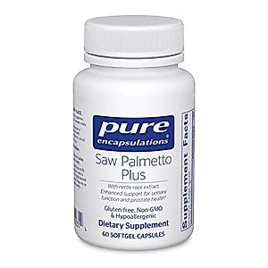 Pure Encapsulations Saw Palmetto Plus | with Nettle Root Extract to Support Urinary Function | 60 Softgel Capsules