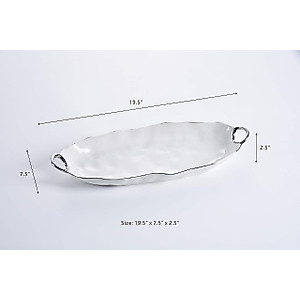Pampa Bay Handle with Style Deep Oval Server (Long)