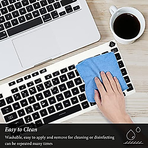 Keyboard Cover Skin for 2021 New ASUS ROG Strix G15 Gaming Laptop G513QR G513QR-ES96, 15.6" ASUS ROG Strix G15 G513 G533 G533ZX-XS96/AS94 Keyboard Skin[Not Fit for 2020 ASUS ROG Strix G15]-Black