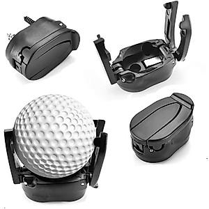 Brccee AC 6 PCs Golf Ball Pick Up Retriever Grabber Claw Sucker Tool Mini Foldable Plastic Claw Grabber Sucker Golf Accessories