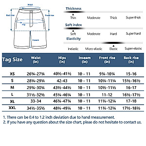 Little Donkey Andy Women's Lightweight Breathable Hiking Shorts, Quick-dry Golf Shorts with Zipper Pockets, Air-Holes Tech Purple Magic Heather L