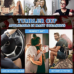 Fufendio Best Friend Birthday Gifts for Women - Friendship Gifts - Vacuum Insulated Tumbler Cup