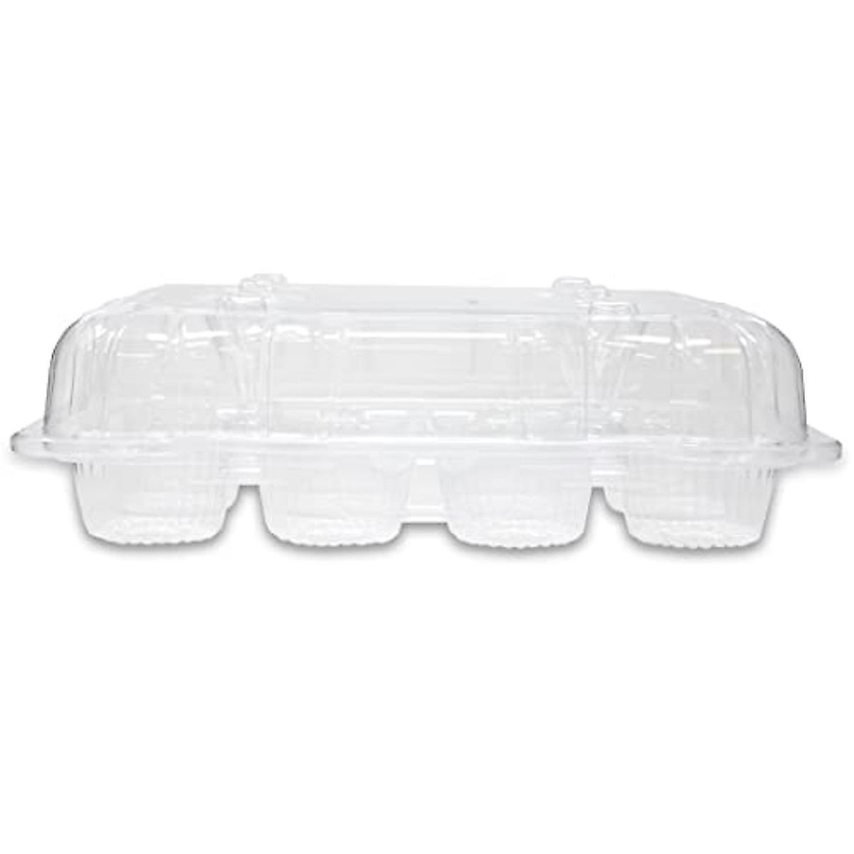 Detroit Forming LBH9222 Clear Hinged Cupcake or Muffin Container 100 Per Case