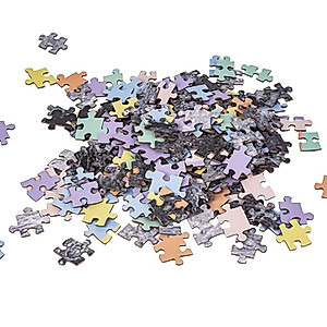 MaxRenard Game 1000 Pieces Jigsaw Puzzle Round Puzzle Toy The Moon