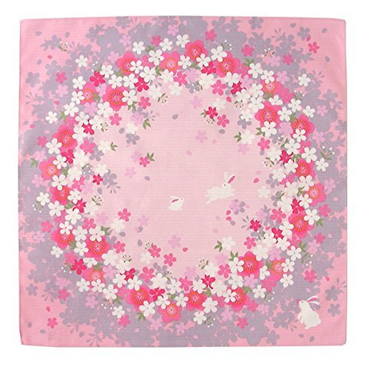 FUROSHIKI- Japanese Traditional Wrapping ( Sakura and Rabbit )
