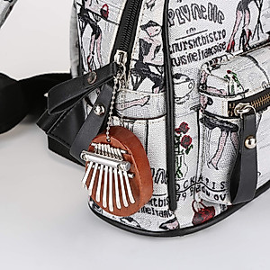 Mini Kalimba 2 Packs with Case, Fixm 8 Keys Finger Thumb Piano Great Gifts for Kids, Adults and Beginners