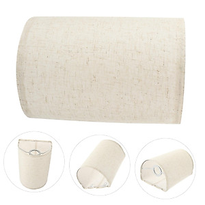 WHAMVOX Accessories cylinder desk lamp Linen pendant lamp shade Household Lampshade floor decorate floor lamp household Simple wall lamp shade small lampshade Table Light Accessories