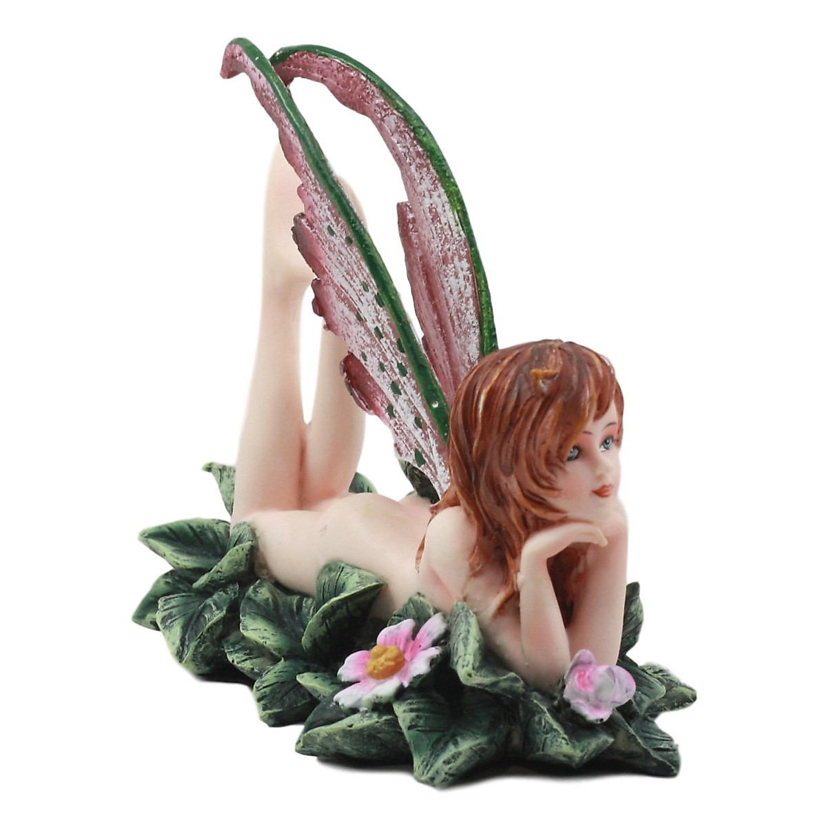 Ebros Amy Brown Whimsical Primrose Spring Flower Garden Fairy Figurine FAE Magic Statue Fantasy Collectible 4.75" Long