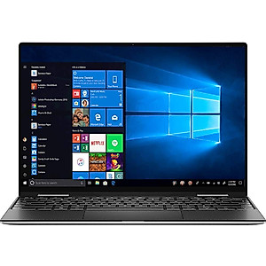 Dell XPS 13 7390 13.4-inch FHD+ Touchscreen 256GB SSD 10th Gen i7 2-in-1 Laptop (8GB RAM, i7-1065G7, Fingerprint Reader, Windows 10 Home) Platinum Silver
