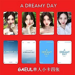 Kpop IVE Photocard Albums A DREAMY DAY Lomo Card Yujin Gaeul Rei LIZ Wonyoung Postcard Fans Collection Card h675 (GAEUL)