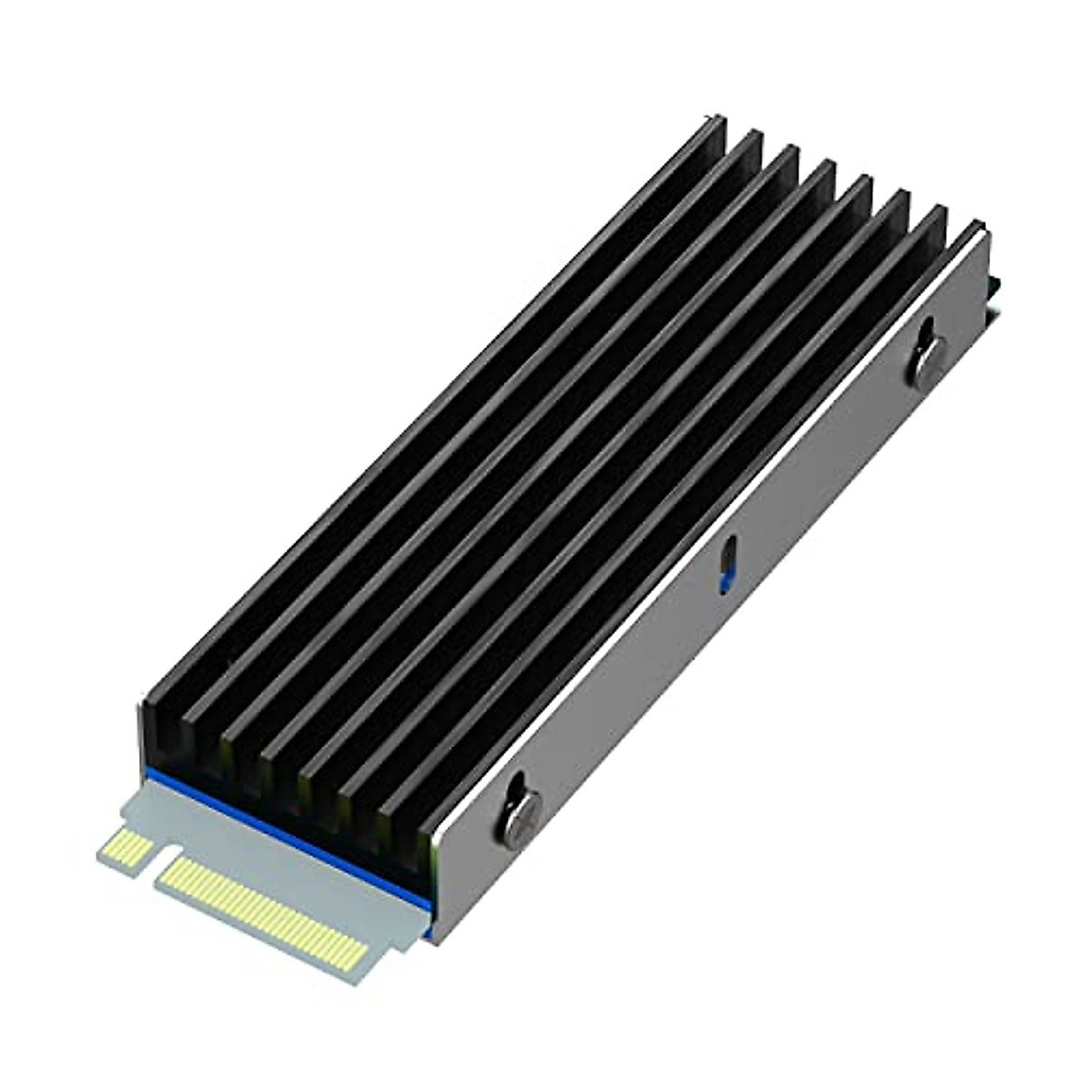 GLOTRENDS M.2 Heatsink M.2 Screws PS5 Installation Desktop PC Installation, fit for 2280 M.2 PCIe NVMe 4.0/3.0 SSD