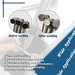 Automatic Spot Welder Pulse Argon Arc Welding Machine Jewelry Welder 110V Spot Welder for Jewelry Welding Jewelry Repair Tool 50-600A,100W