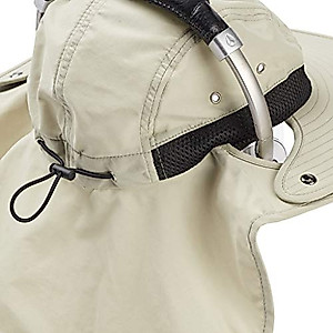 K-Tek Stingray Audio SunHat for Headphones and Ear Muffs, Sand