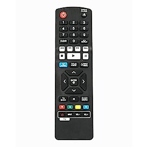 2 in1 AKB73735801 AKB73896401 Replaced Remote for LG Blu-ray Disc Player BP330 BP530 BP540 BPM54 BP735 BP735B BP135 BP300 BP335W BP340 BP155 BP335W BP350 BPM35 BP550 UP970