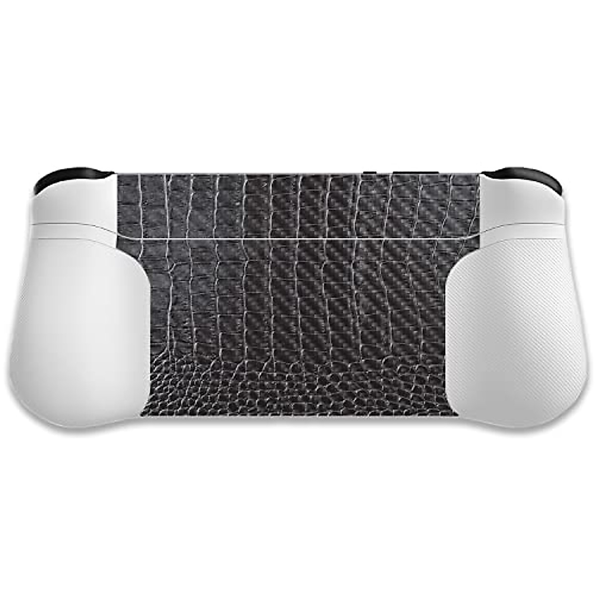 MightySkins Carbon Fiber Skin Compatible with Logitech G Cloud Gaming Handheld - Black Gator Skin | Protective, Durable Textured Carbon Fiber Finish | Easy to Apply | Made in The USA