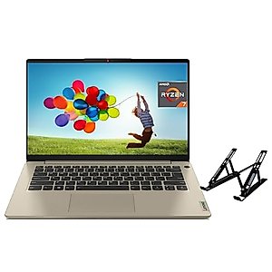 Lenovo Ideapad 3 Laptop, 14 Inch FHD Display, AMD Ryzen 7 5700U 8-Cores Processor, 8GB RAM, 512GB SSD, AMD Radeon Graphics, WiFi 6, Bluetooth, Windows 11 Home