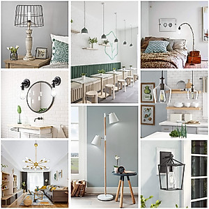 MAXvolador 12-Pack Dimmable Vintage LED Edison Bulb 60W Equivalent, 6W 850Lumens Edison Light Bulbs 5000K, ST58 Antique LED Filament Bulb, E26 Base