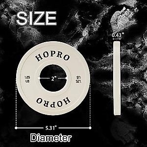 Signature Fitness Olympic Fractional Plates Change Plates(Change, Rubber, 1.25LB Pair)