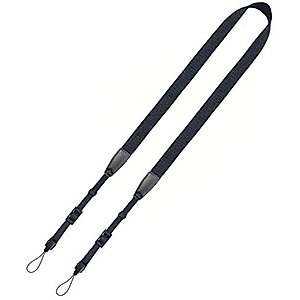 CHMETE Camera Neck Strap/Thin Camera Strap or Binoculars Strap Black
