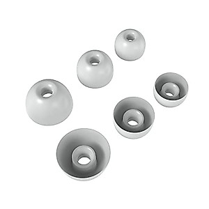 Aquelo 3 Pairs(S/M/L) Earbuds Silicone Ear Tips Replacement for Beats Fit Pro and Beats Studio Buds(Gray&White),beats-fit-pro-eartips