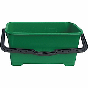 Unger QB220 Pro Bucket, 6gal, Plastic, Green
