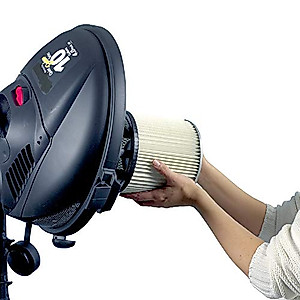 MULTI FIT Wet Dry Vac Filter VF2007 Standard Replacement Wet/Dry Vacuum Filter for Most 5 Gallon and Larger Shop-Vac Branded Wet/Dry Vacuum Cleaners