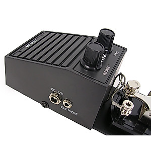 MFJ Enterprises Original MFJ-557 Deluxe Morse Code Practice Oscillator Straight Key w/Volume Control