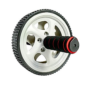 Sunny Health & Fitness Ab Roller Wheel for Abdominal Exercise Core Trainer Wheel Roller - NO. 003, Black