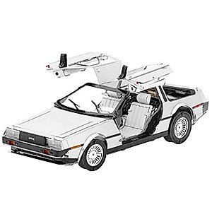 Fascinations Metal Earth Delorean 3D Metal Model Kit