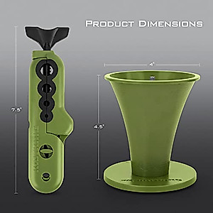 KastKing KutR™ Fishing Line Spooler & Line Gobbler - Patented Fishing Accessories, Built-in Line Cutter – Remove Old Fishing Line Quickly - Spool Spinning and Casting Reels, No Line Twist