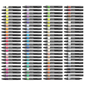 Winsor & Newton ProMarker Set, 96 Count, Extended Collection