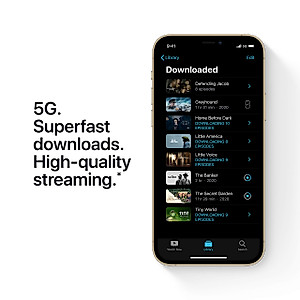 Apple iPhone 12 Pro Max (256GB, Gold) [Locked] + Carrier Subscription