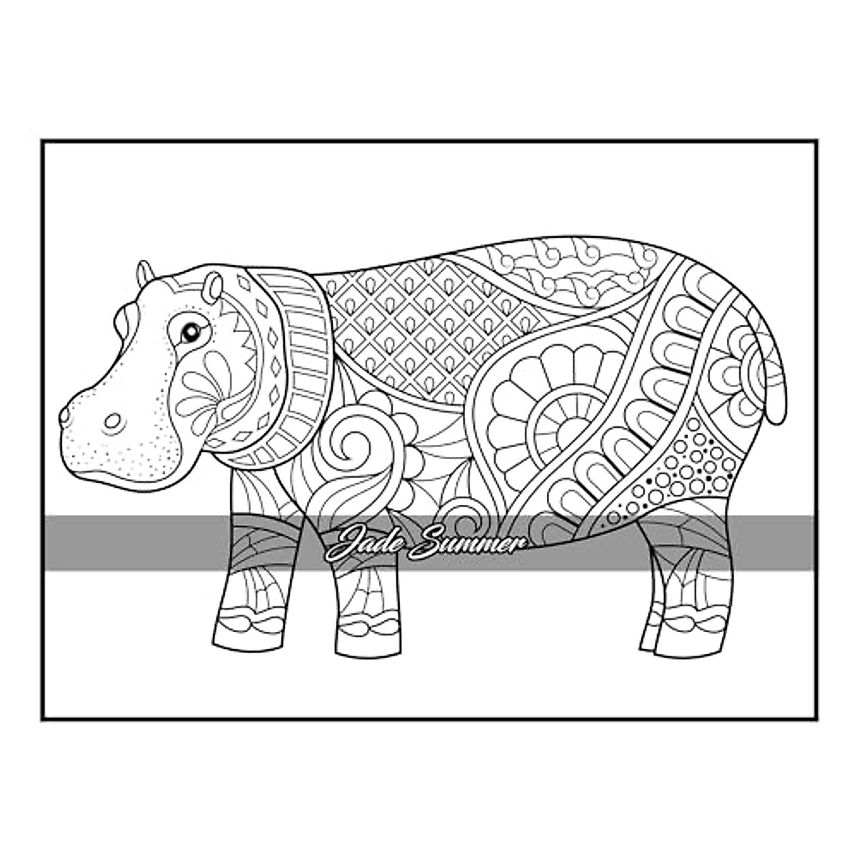 100 Animals: An Adult Coloring Book with Lions, Elephants, Owls, Horses, Dogs, Cats, and Many More!