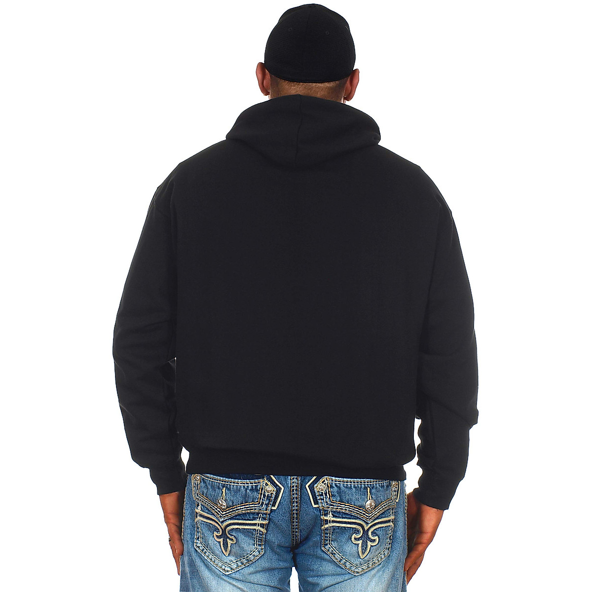 JH DESIGN GROUP Men's Dodge Charger Pullover Hoodie Sweatshirt (as1, alpha, l, regular, regular, Black, Large)