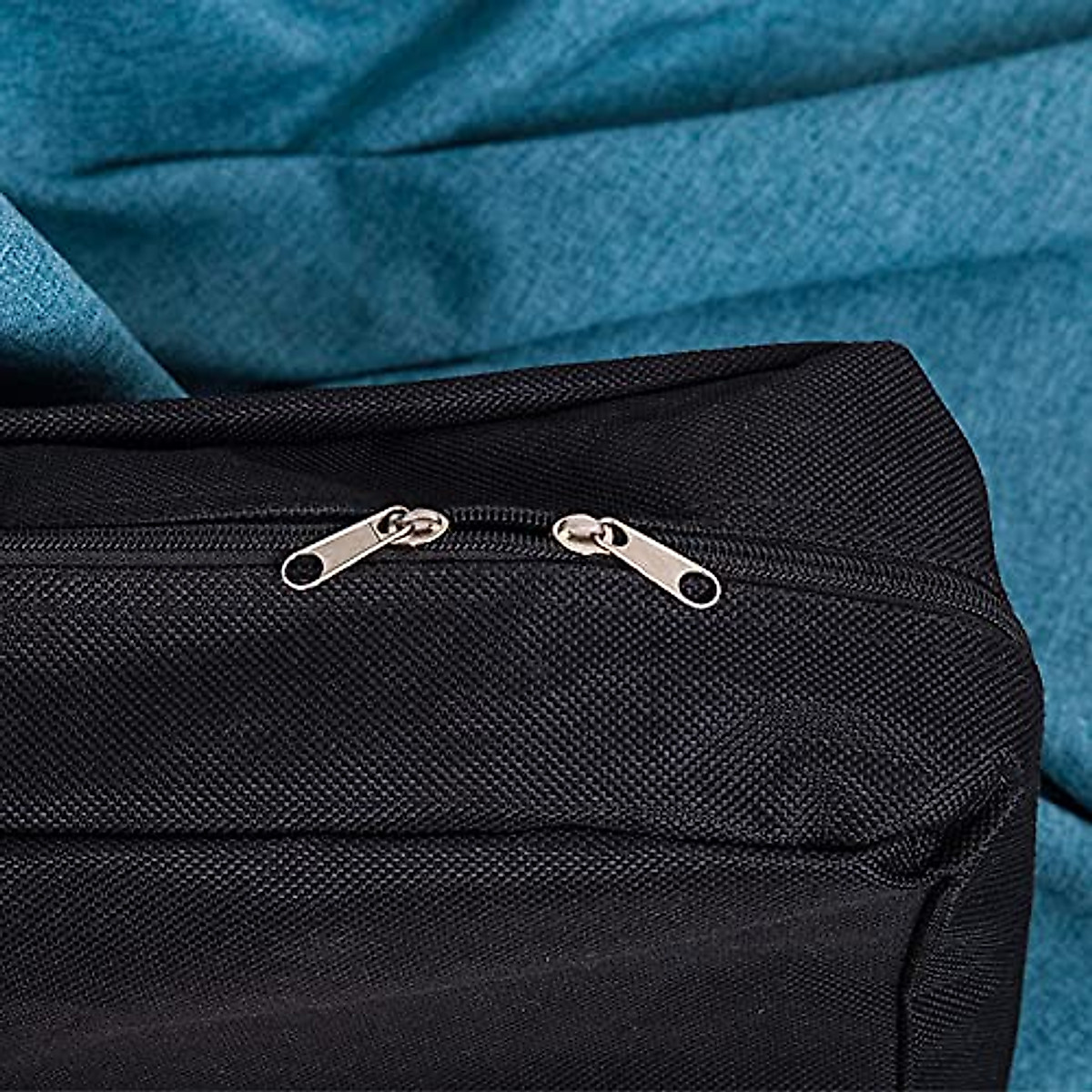 LVOERTUIG BBQ Tool Storage Bag,Oxford Grill Tool Carry Bag, Waterproof Outdoor Picnic Cooking Tools Bag Carry Bag for Camping Car Trip Outdoor Camping (Black,Size:24.41x 5.12 x 9.45inch)