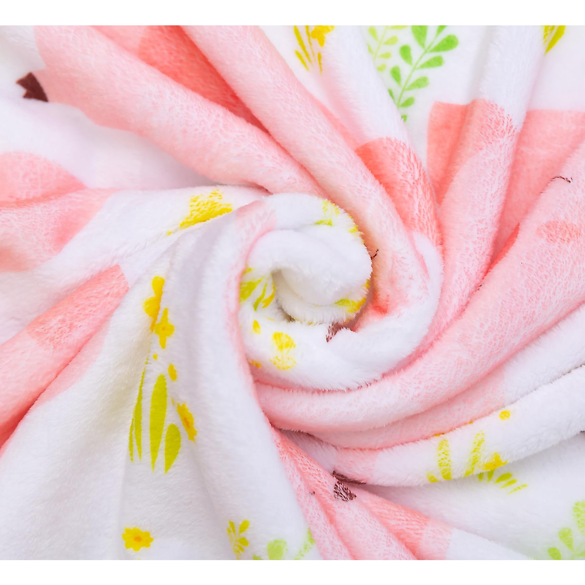 Zevrez Pig Blanket Cute Pink Pigs Pattern Throw Blankets Pig Gifts for Girls Women and Pig Lovers Pig Decor Themed Gifts (Pink Pig, 48"x60")