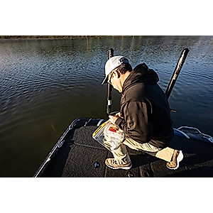 Plano StowAll Series 3700 Waterproof Storage Bag, 14”L x 9” H, Transparent, TPU Material, Waterproof Plastic Zip-Seal Bags for Baits, Lures, & Fishing Tools