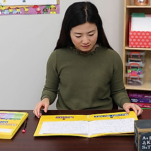 Really Good Stuff Writing Process 4-Pocket Laminated Student Folders, 9.5" by 12" (Set of 12) - Keep Students Organized and Teaches Writing Process, Store Work-in-Progress and Monitor Progression