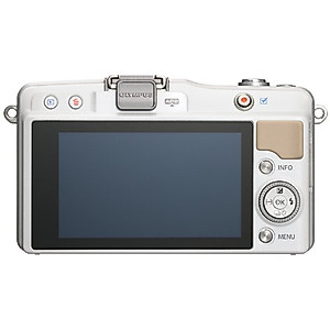 Olympus E-PM2 Mirrorless Digital Camera with 14-42mm Lens (White) (Old Model)